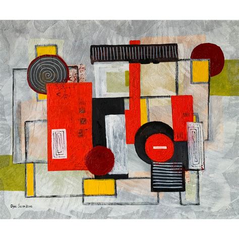 Купить картину Городская абстракция в Москве от художника Сенникова Ольга