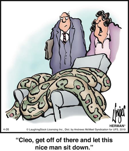 Herman By Jim Unger For April 26 2019 Herman Cartoon