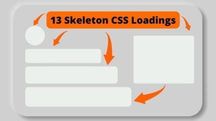 Skeleton CSS Loadings WebTopic