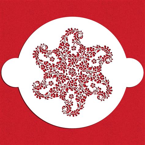 Alencon Lace Cake Stencil Top C369 By Designer Stencils Cake Decorating Tools Baking