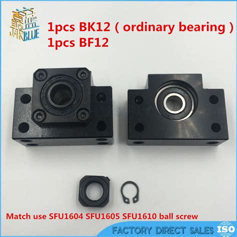 Bk12 Bf12 Set 3 Pc Of Bk12 And 3 Pc Bf12 For End Support For Sfu1605