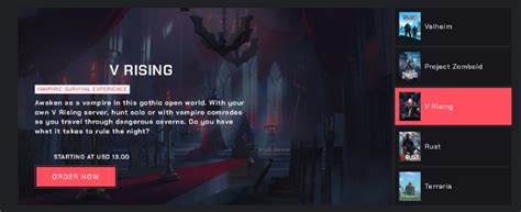 Gamer Guide Choosing And Setting Up A Dedicated V Rising Server On Linux The Hostari Blog