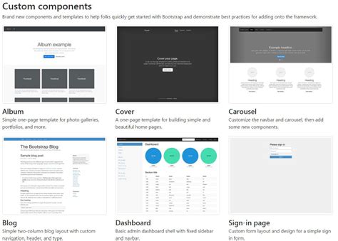 getbootstrap com templates getbootstrap com templates image collections