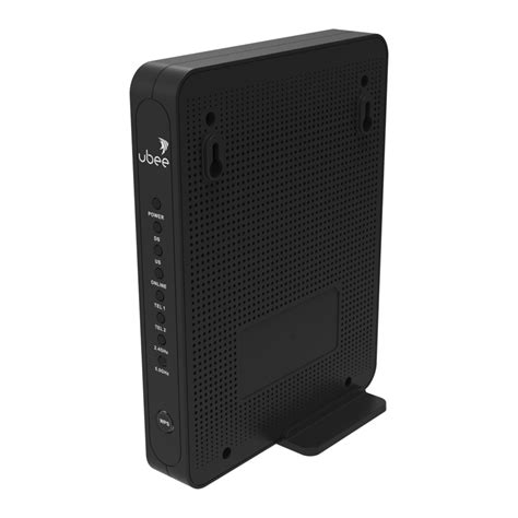 User Manuals Ubee Evw32c Wireless Voice Gateway