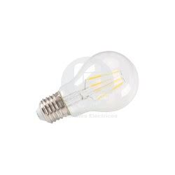 Ampolleta Filamento LED Clásica 6W A60 Luz Fría Ekoline - Gobantes.cl