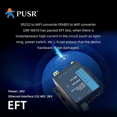 Pusr Rs485 Rs232 Soros Device Server To Wifi Wifi Tól Ethernet