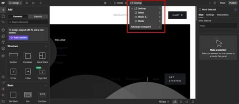 How Webflow Powers Rapid Development From Concept To Launch