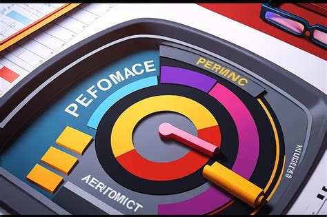 3d Illustration Performance Key Performance Indicator Kpi Premium Ai Generated Image