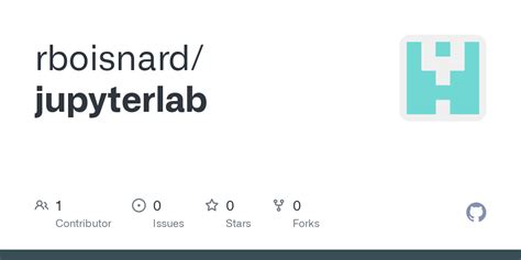GitHub Rboisnard Jupyterlab