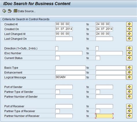 Search For Idoc Based On Content Criteria Integration Learn