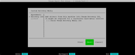 Veeam Agent Linux 30 Installation For Btrfs