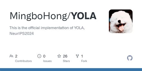 Github Mingbohongyola This Is The Official Implementation Of Yola