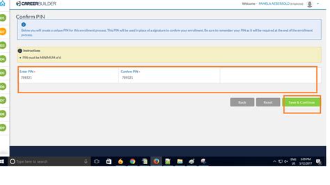 NF 1660 Validation Message Is Not Showing On Confirm PIN Page Workterra Jira