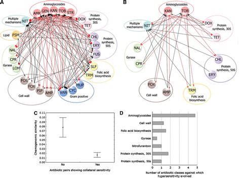 Networks Of Collateral Sensitivity Interactions Collateral Sensitivity