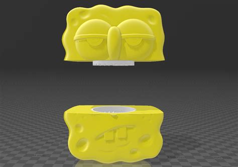 3mf File Spongebob Grinder Grinder 📱・3d Print Design To Download・cults