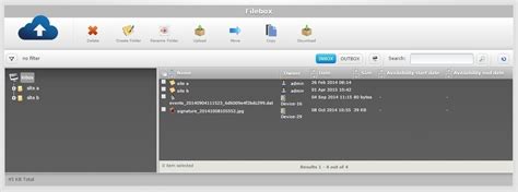 managing a site services filebox