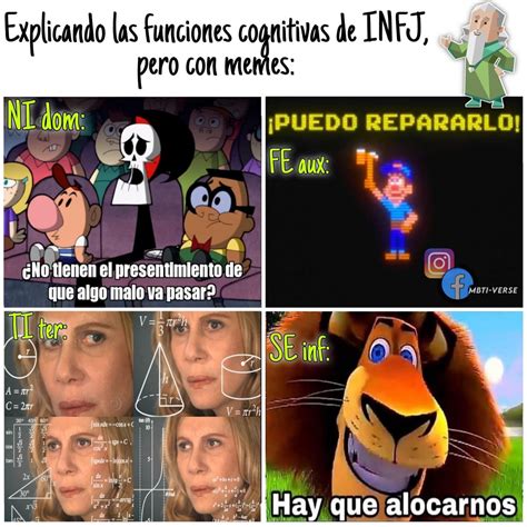 Funciones Cognitivas De Infj 💚 Infj Imágenes Graciosas Personalidad Infj