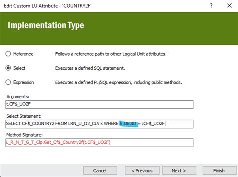 Creating A Read Only Attribute In A Custom Logical Unit Referring To Another Custom Logical Unit