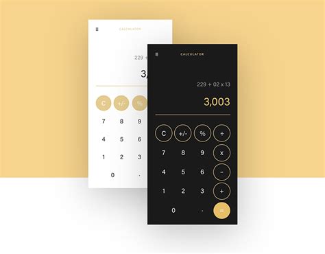 Calculator App Design On Behance