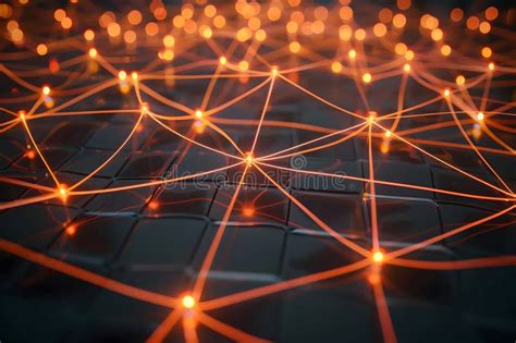 Exploring The Intricate Network Connections Nodes And Pathways Illuminate The Digital