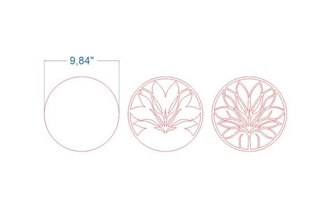 Plants Svg Bundle Laser Cut File For Glowforge Floral Ornament Flowers Wall Decor Etsy