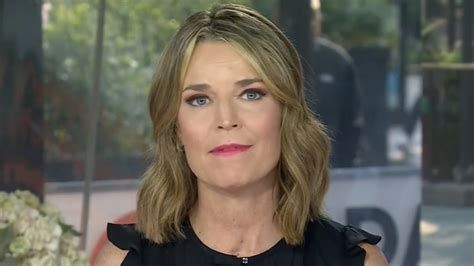 Todays Savannah Guthrie Tries To Sneak Off Set After Being Horrified
