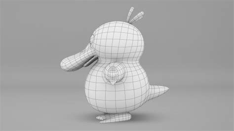 Pokemon Psyduck 3d Model In Fantasy 3dexport