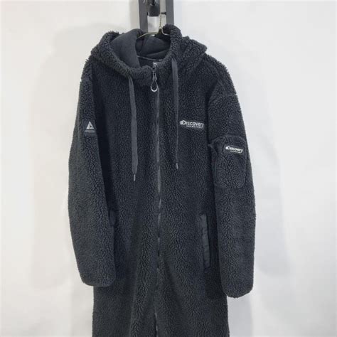디스커버리 후리스 롱 뽀글이 테크플리스 후드 롱자켓 헬로마켓