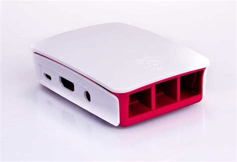 Raspberry Pi Official Case For Raspberry Pi Model B Model B Red White ABS
