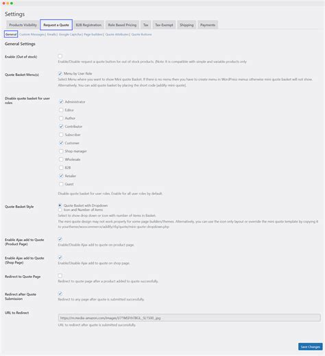 how to set up quotation management using b2b for woocommerce