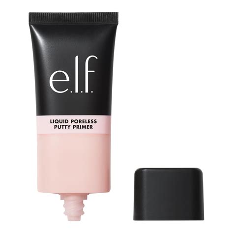 E L F Cosmetics Liquid Poreless Putty Primer 0 94 Fl Oz Silicone
