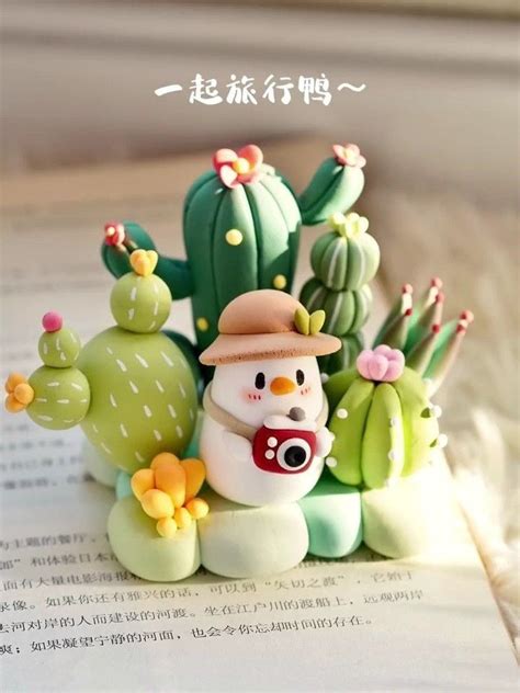Clay🗼 」 Clay Crafts Air Dry Ideas Cute