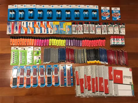 Donating To Sir Douglas Bader Intermediate School Paper Pens Pencils