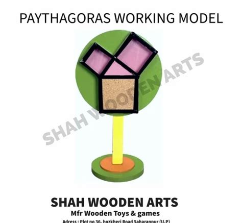 Maths Working Models Paythagoras Working Model Wood At ₹ 550piece In