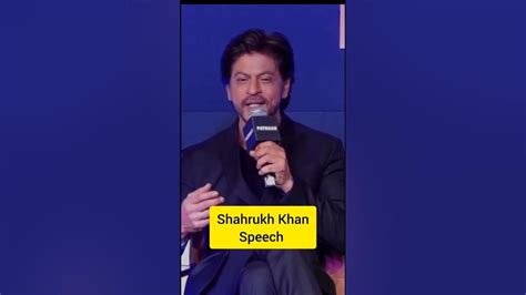 Shahrukh Khan Motivational Speech #shahrukh_khan #speech #motivation #short # ...