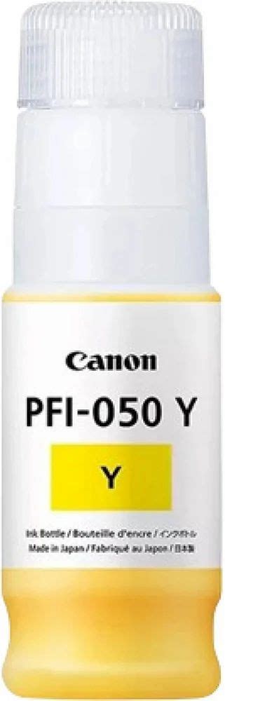 Yellow 70 Ml Canon Ink Tank Pfi 050 Y Page Yield 2000 Pages At ₹ 4800