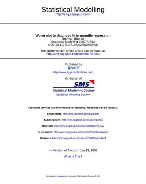 pdf worm plot to diagnose fit in quantile regression dokumen tips