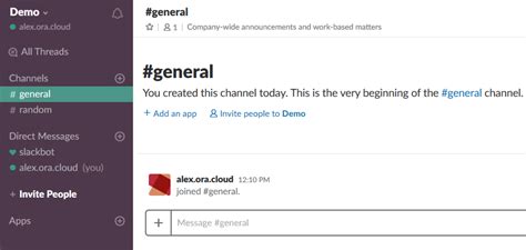 Integrating Slack With Oracle Developer Cloud Service