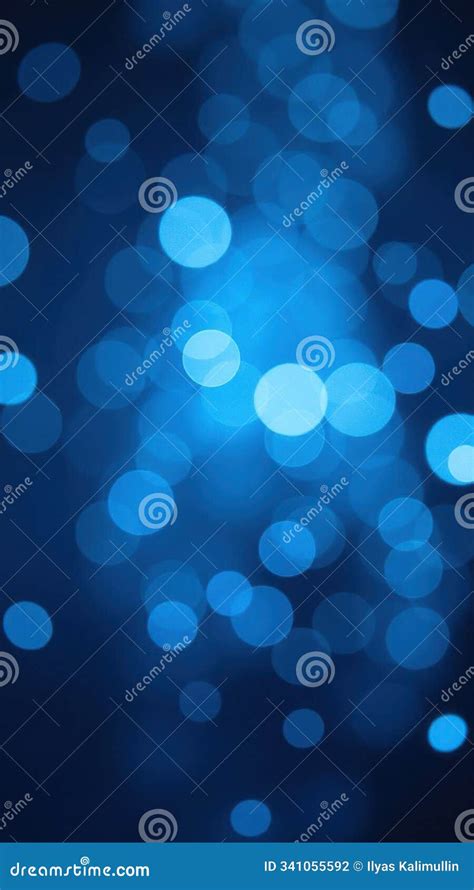 Abstract Blurred Blue Background with Bokeh Effect Shining Stock Photo - Image of blue, light ...