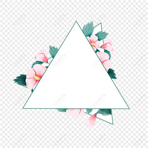 삼각형 히비스커스 꽃 일러스트 테두리 무궁화결석식물 Png 일러스트 무료 다운로드 Lovepik