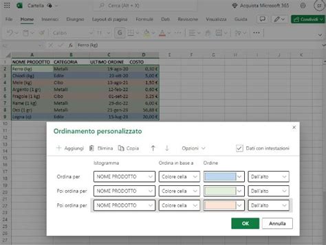 come ordinare in ordine crescente su excel salvatore aranzulla
