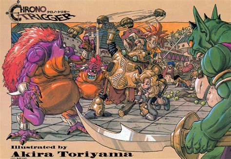 Chrono Trigger More Official Art By Gojira012 On Deviantart
