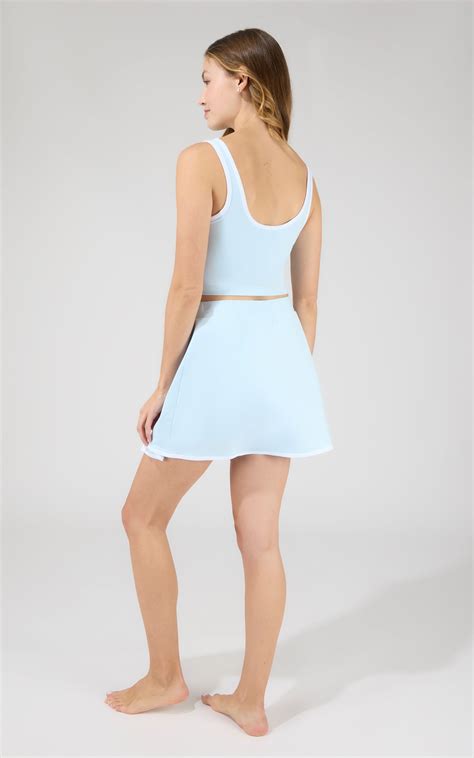 Nudeteach Emmie Tank With Bra Inside And Skort 1950tky 07 90 Degree