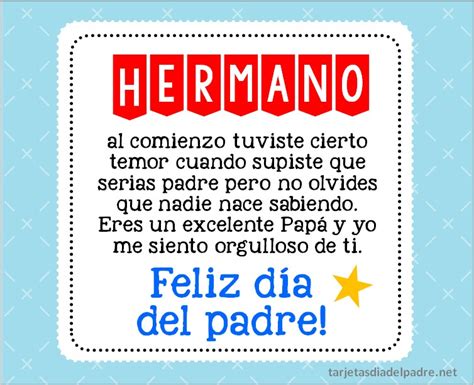 Mensajes Por El Día Del Padre Para Mi Hermano Día Del Padre