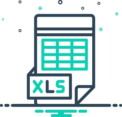 Mix Icon For Excel 22141507 Vector Art At Vecteezy