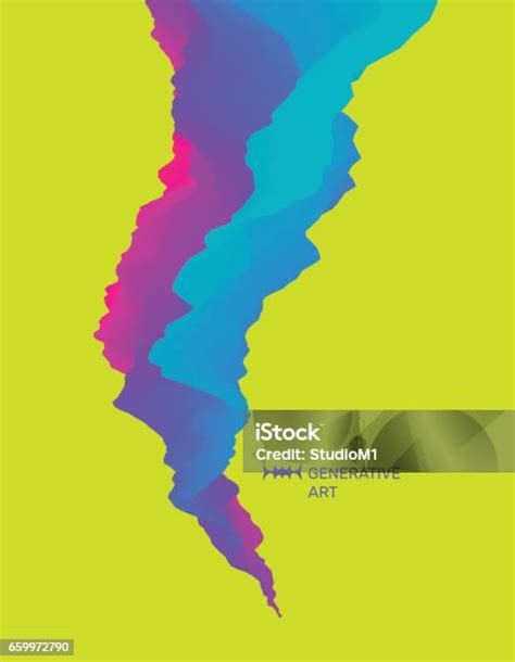 3d 물결 모양 배경입니다 동적 효과입니다 추상적인 벡터 일러스트입니다 0명에 대한 스톡 벡터 아트 및 기타 이미지 0명 3차원 형태 곡선 Istock