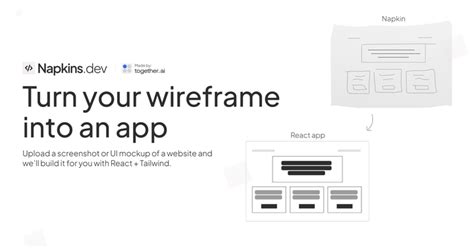 Napkins:开源 Ai 开发工具,实现截图或线框图到网页应用的快速转换 知乎 Napkins:开源 Ai 开发工具,实现截图或线框图到网页应用的快速转换 知乎