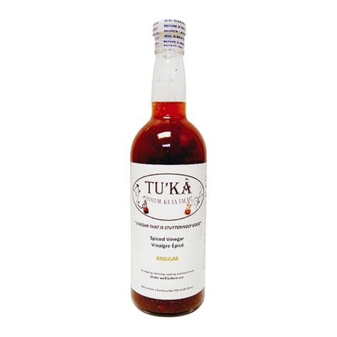 Tuka Spiced Vinegar Regular 12750ml 2536fl Oz Wow Food