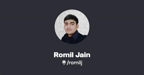 Romil Jain Instagram Linktree Romil Jain