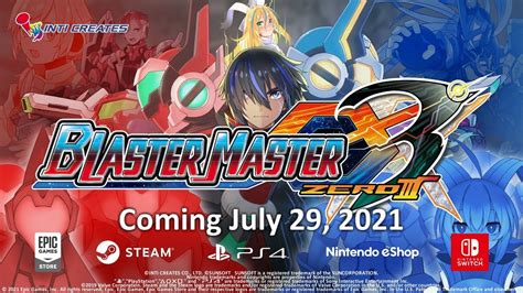 Blaster Master Zero 3 New Details Opening And Main Characters